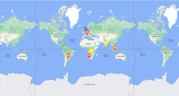 The most colorful cities in the world, Beautiful color harmony