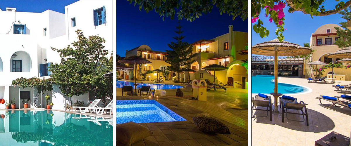 بهترین هتل‌های سانتورینی